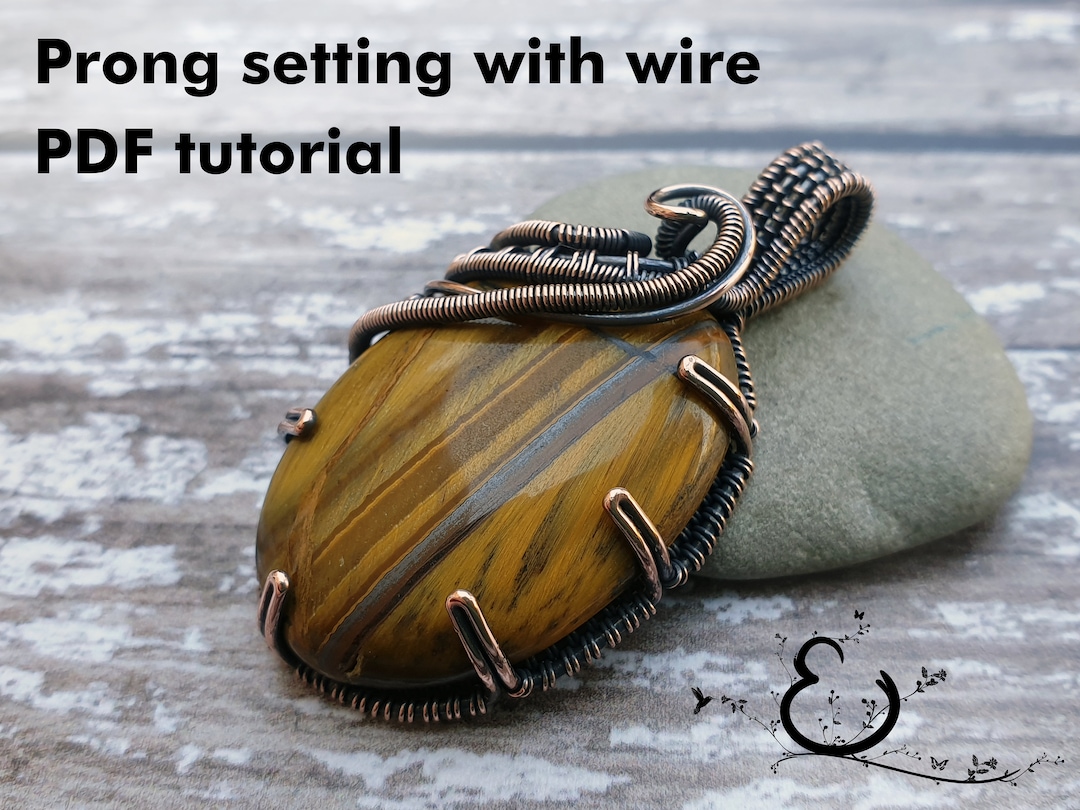 Prong Setting With Wire PDF Tutorial, Prong Setting Technique, Wire ...