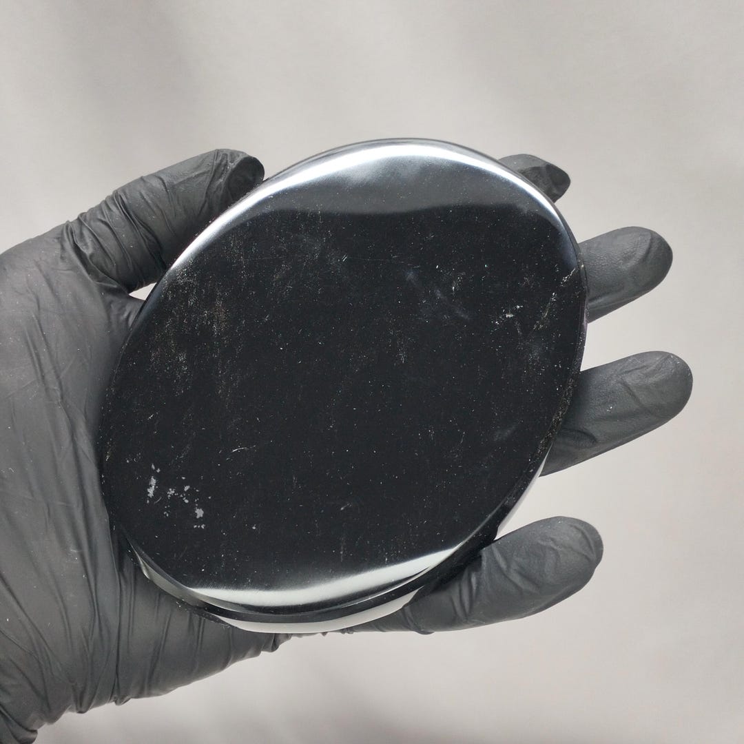 Rare Black Obsidian Mirror – Portal to Inner Vision! - Etsy