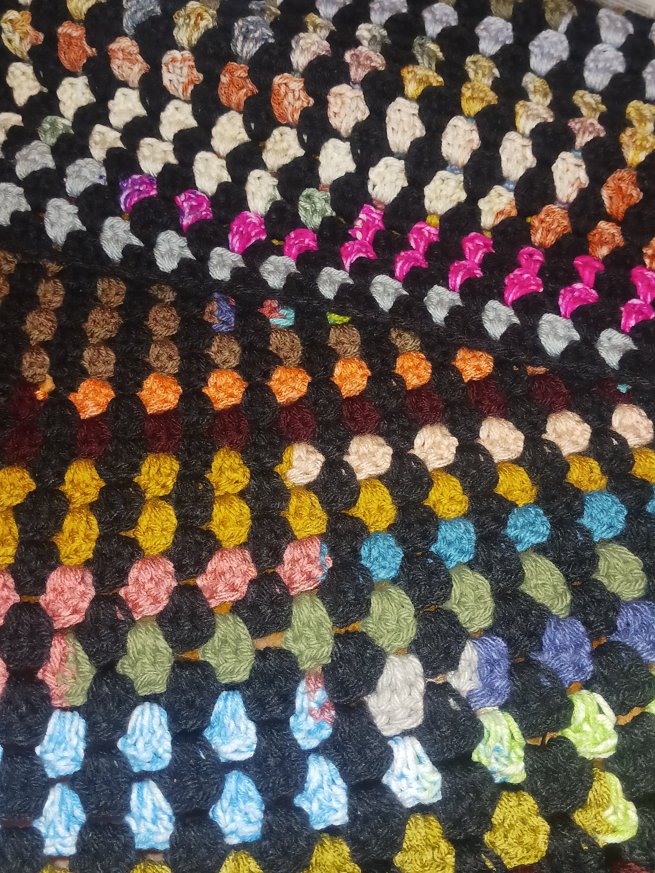 12 0z of Acrylic Yarn Balls! Granny Square Helpers! Yarn Scraps by the ...