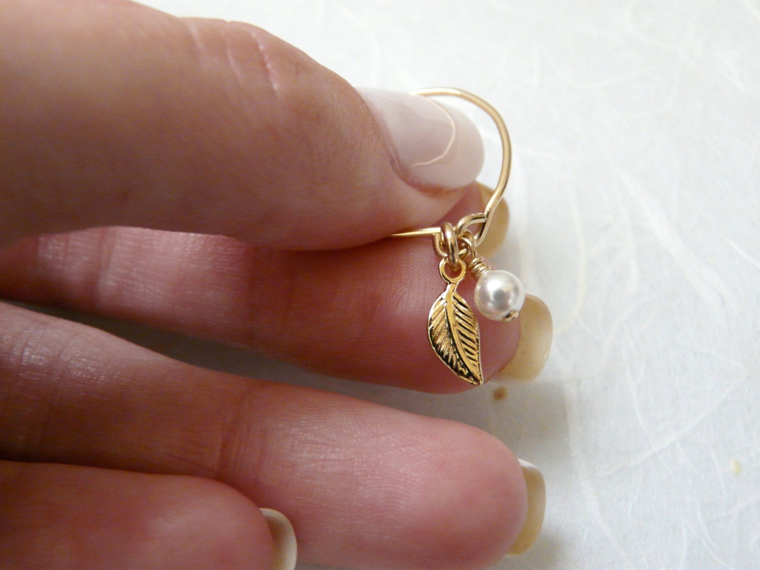 Charm Ring Gold Filled Ring ANY SIZE Leaf Ring Dainty Ring - Etsy