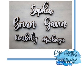 Laser Cut Letters Custom - Etsy