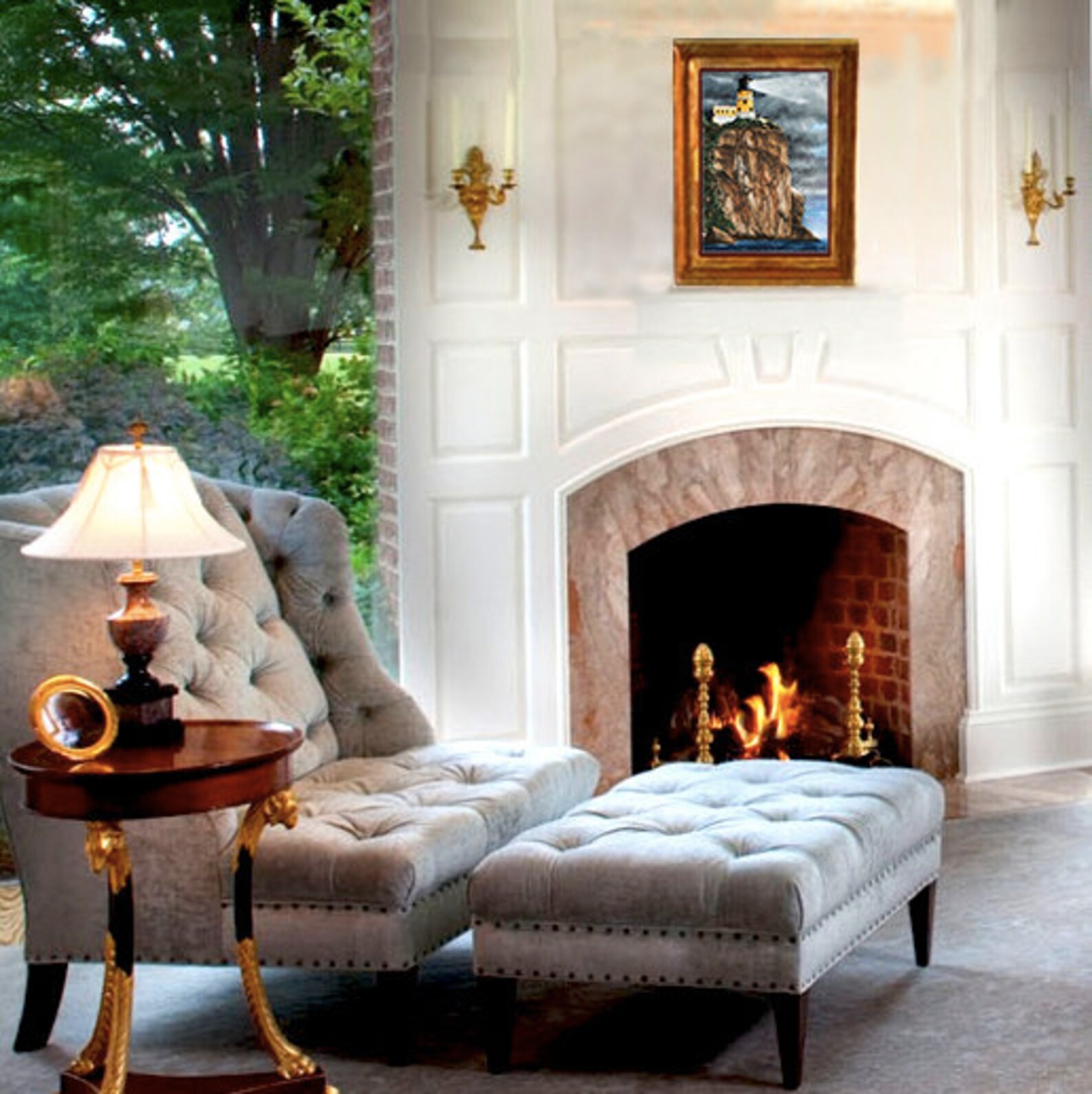 Split Rock Art Print of Minnesota Lighthouse Gift of Interior Design ...