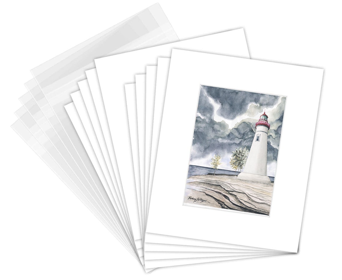 Marblehead Art Print of Ohio Lighthouse Gift for Wall Decor of ...