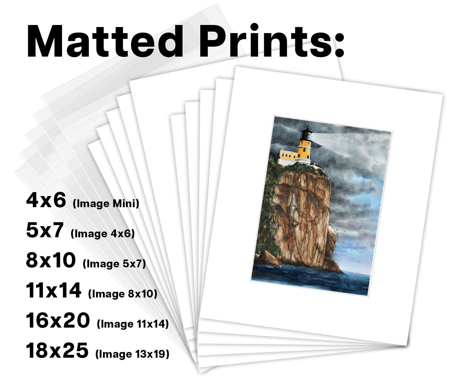 Split Rock Art Print of Minnesota Lighthouse Gift of Interior Design ...