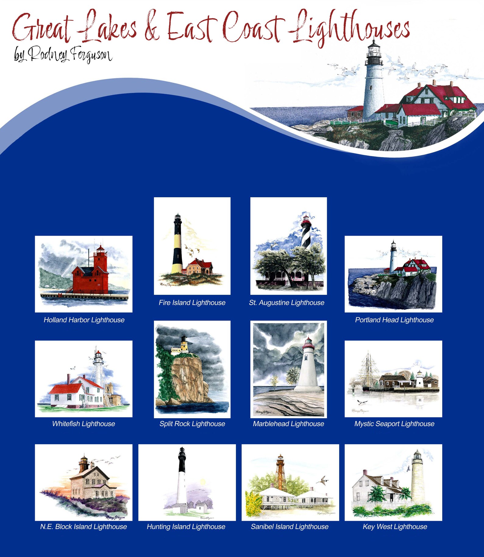 Split Rock Art Print of Minnesota Lighthouse Gift of Interior Design ...