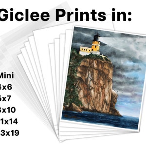 Split Rock Art Print of Minnesota Lighthouse Gift of Interior Design ...