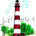 Assateague Lighthouse Art Print for Wall Decor Interior Design for ...