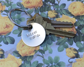 Badass keychain | Etsy