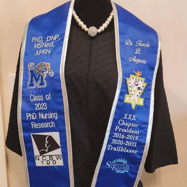 Graduation Stole Social Work - Etsy