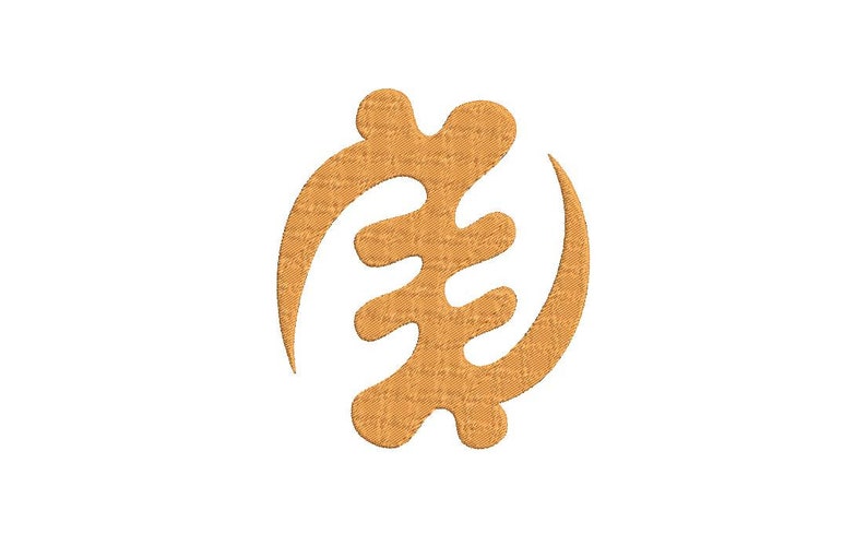Adinkra GYNAME Symbol Digitized Embroidery Design/african - Etsy UK
