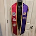 Color Blocked Hbcu/nursing/masters/bachelors Degree/custom Embroidered ...