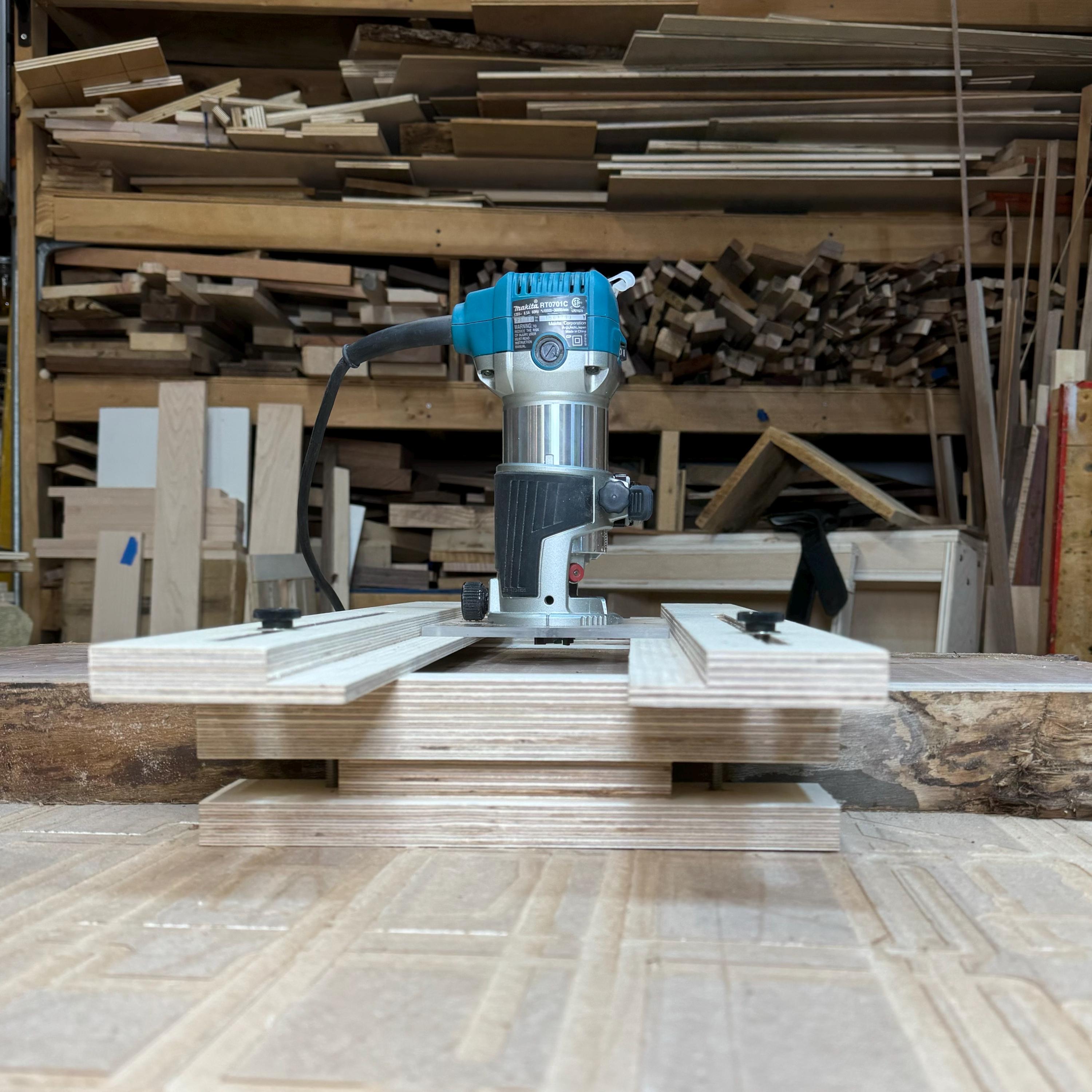 Adjustable Height Slab Flattening Jig - Etsy