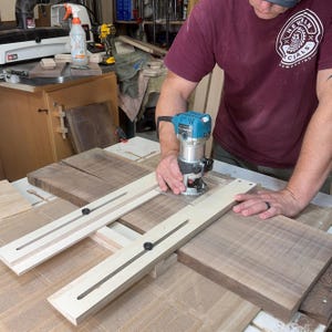 The BIG TRIM Large Trim Router Flattening Jig - Etsy