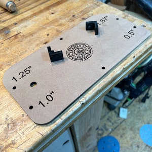 Combo Pack - Cornhole Board Hole Template and Multi-radius Corner ...