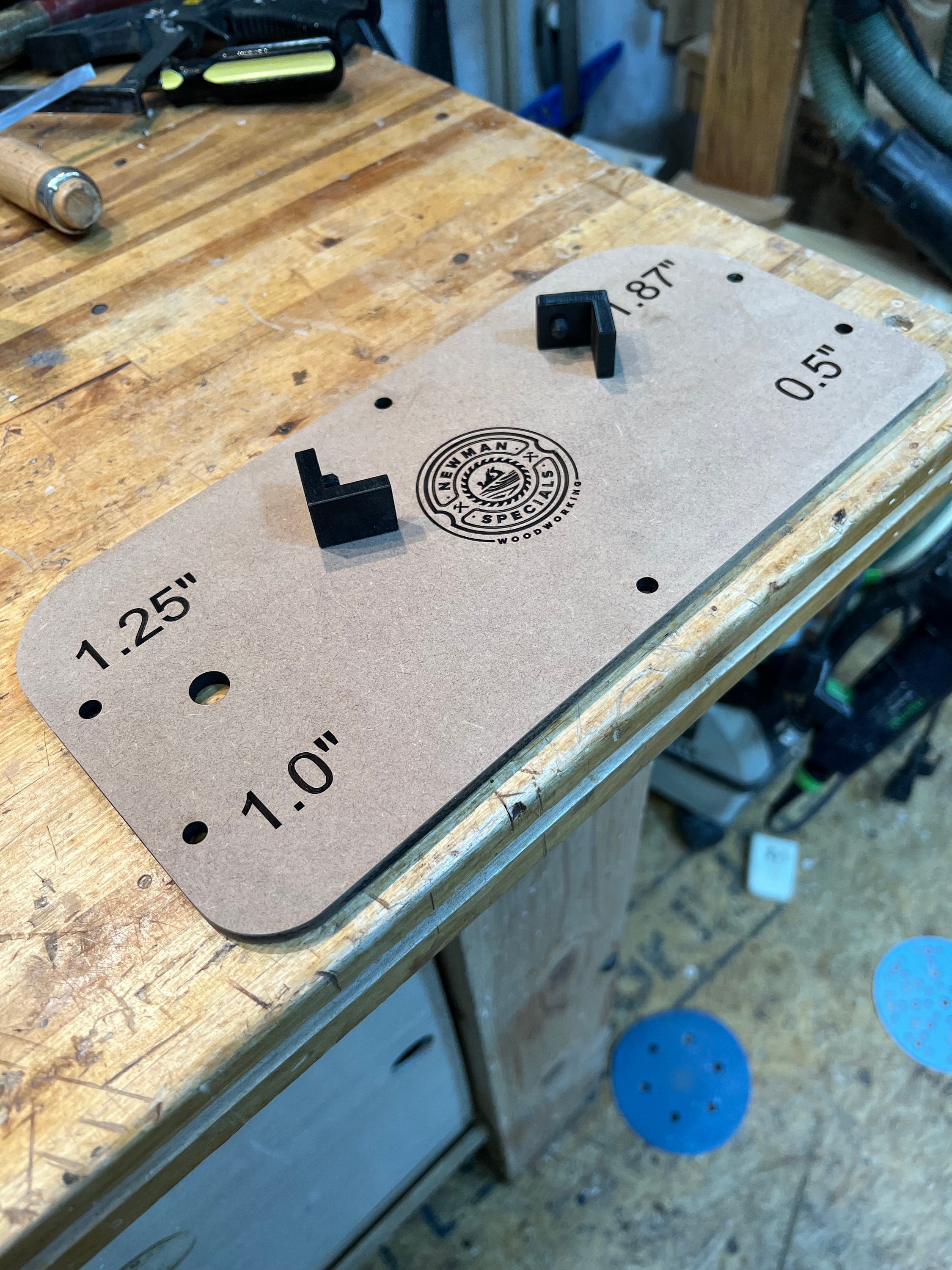 Combo Pack Cornhole Board Hole Template and Multi-radius Corner ...