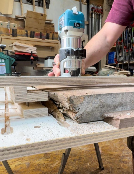The BIG TRIM Large Trim Router Flattening Jig Etsy UK