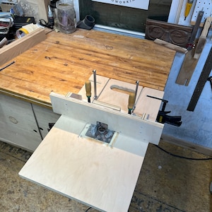 Portable Router Table and Fence - Etsy