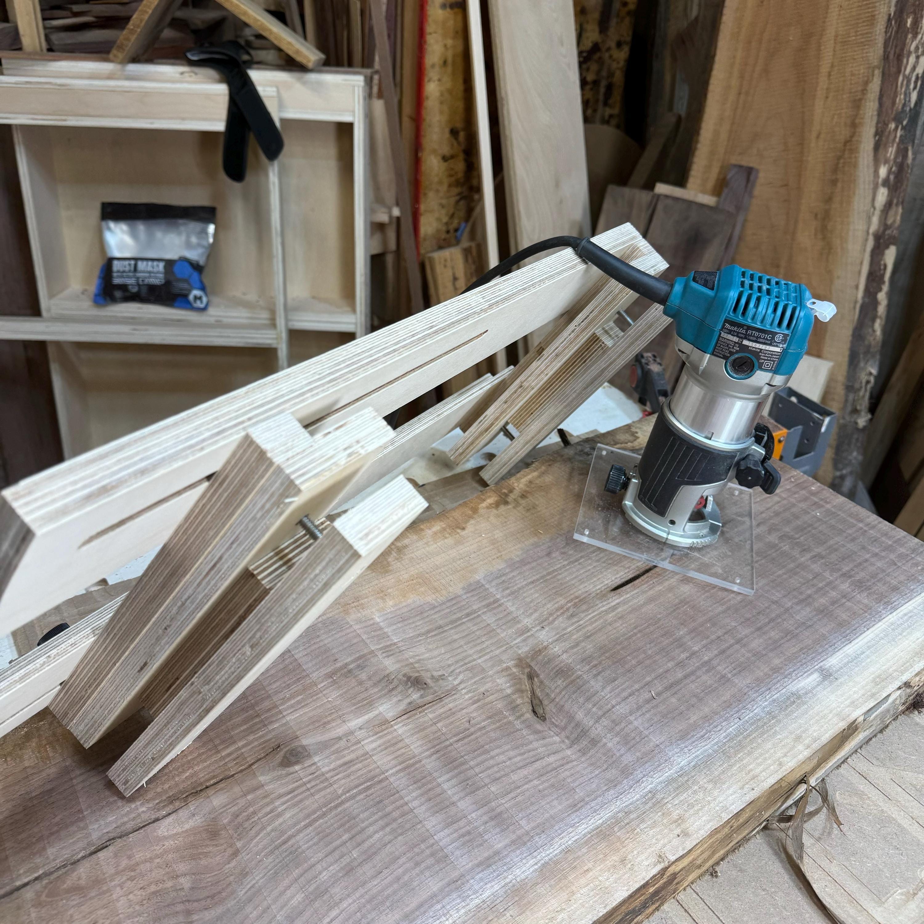 Adjustable Height Slab Flattening Jig - Etsy