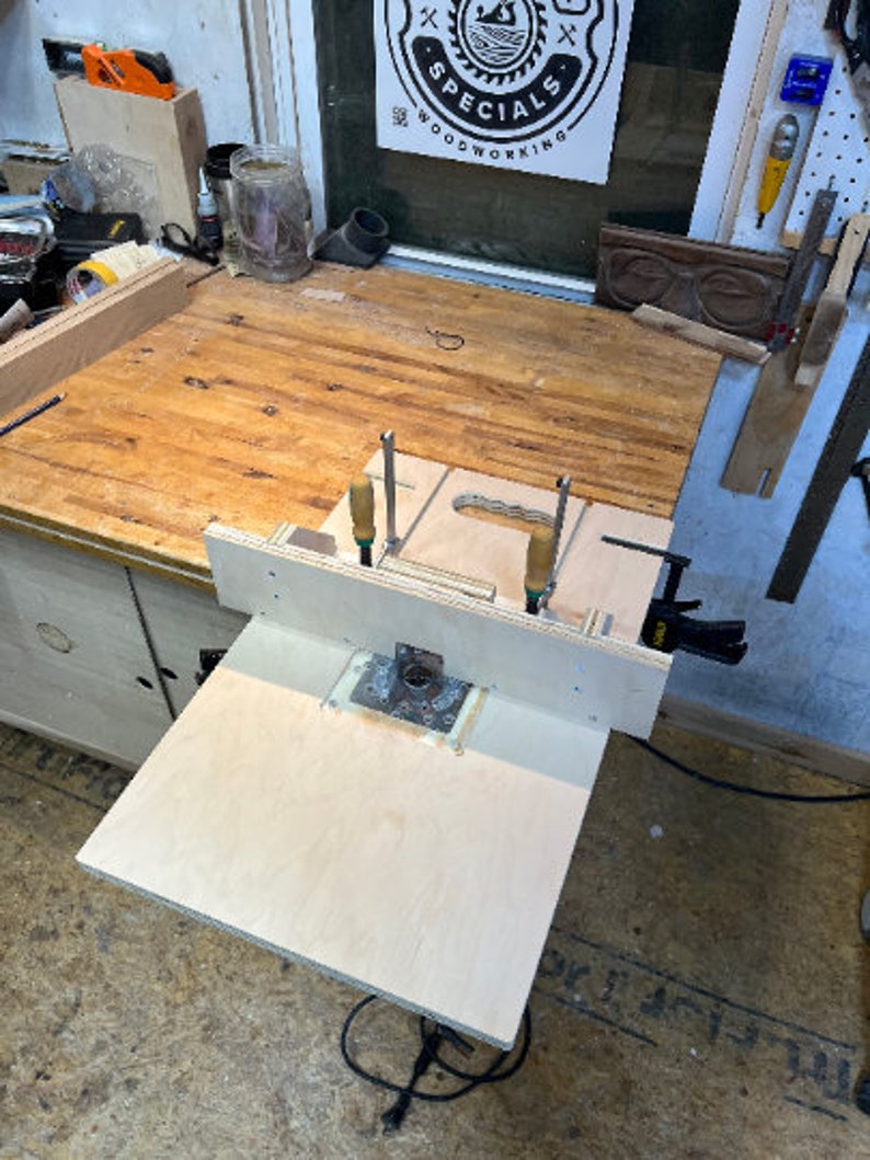 Plywood Router Table PLANS - Etsy