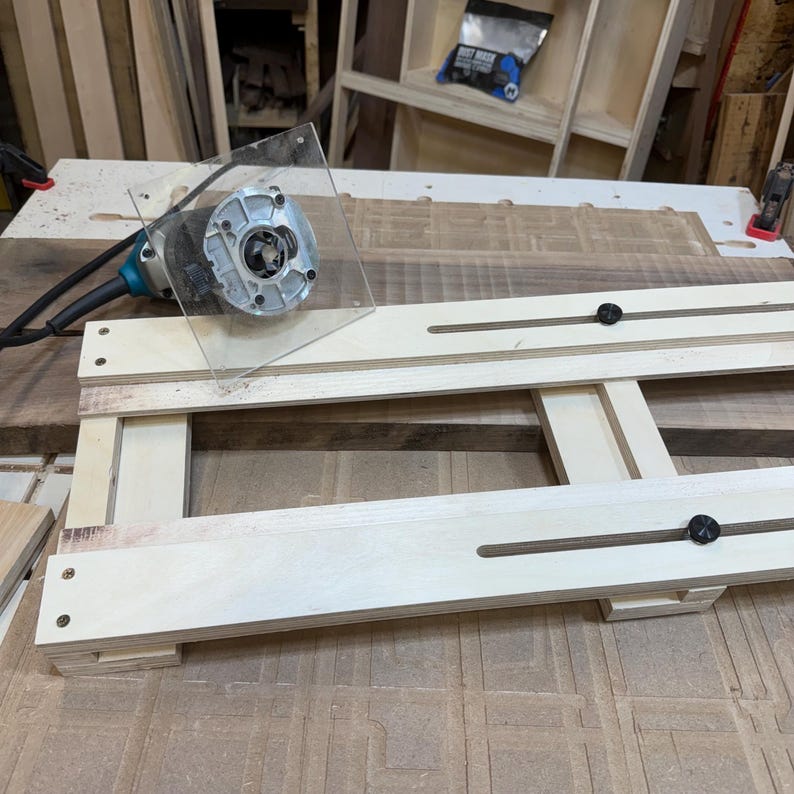 The BIG TRIM Large Trim Router Flattening Jig - Etsy
