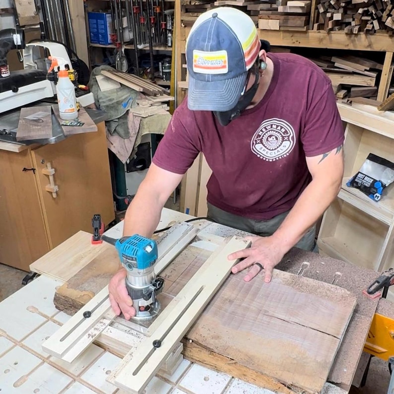 The BIG TRIM Large Trim Router Flattening Jig - Etsy