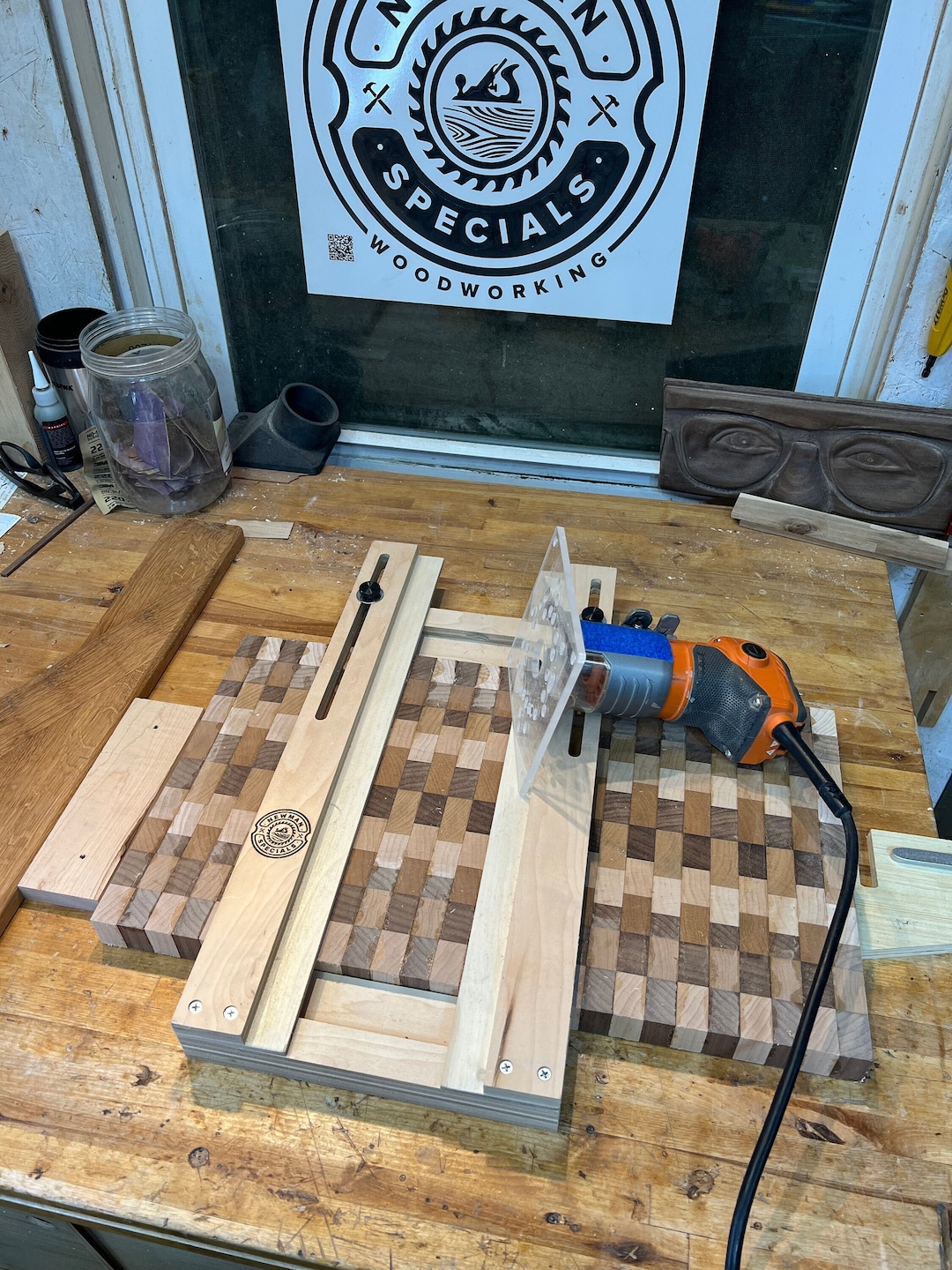 Trim Router Flattening Jig - Etsy