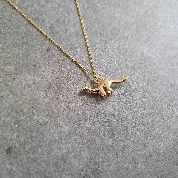 Dinosaur Necklace - Etsy
