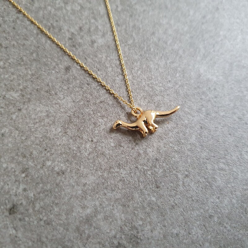 Dinosaur Necklace - Etsy