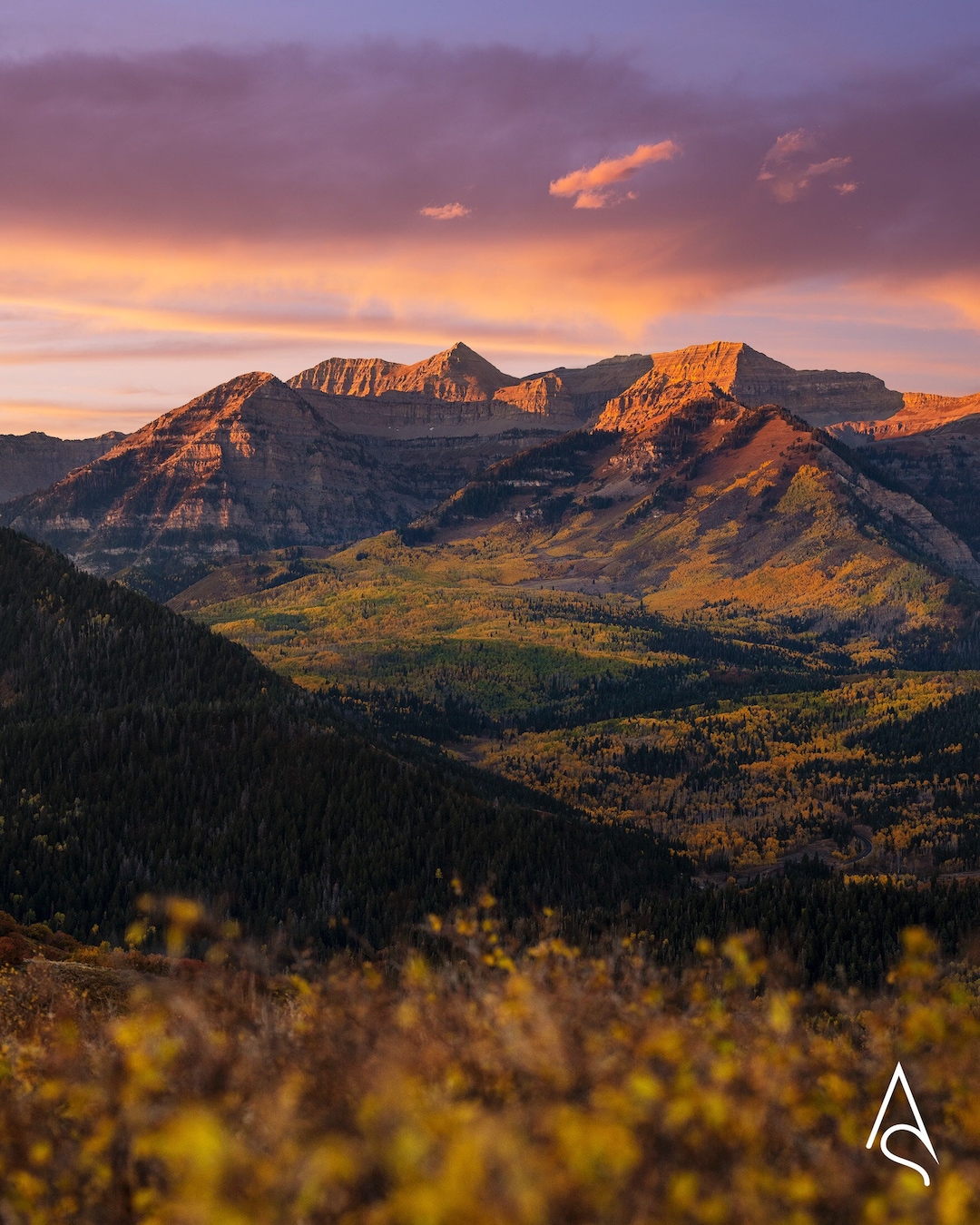 Autumn Colors in the Wasatch Mountains | Fall in Utah | Wanderlust Gift ...