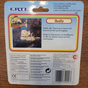 Ertl Theodore Tugboat Emily Diecast Character - Etsy
