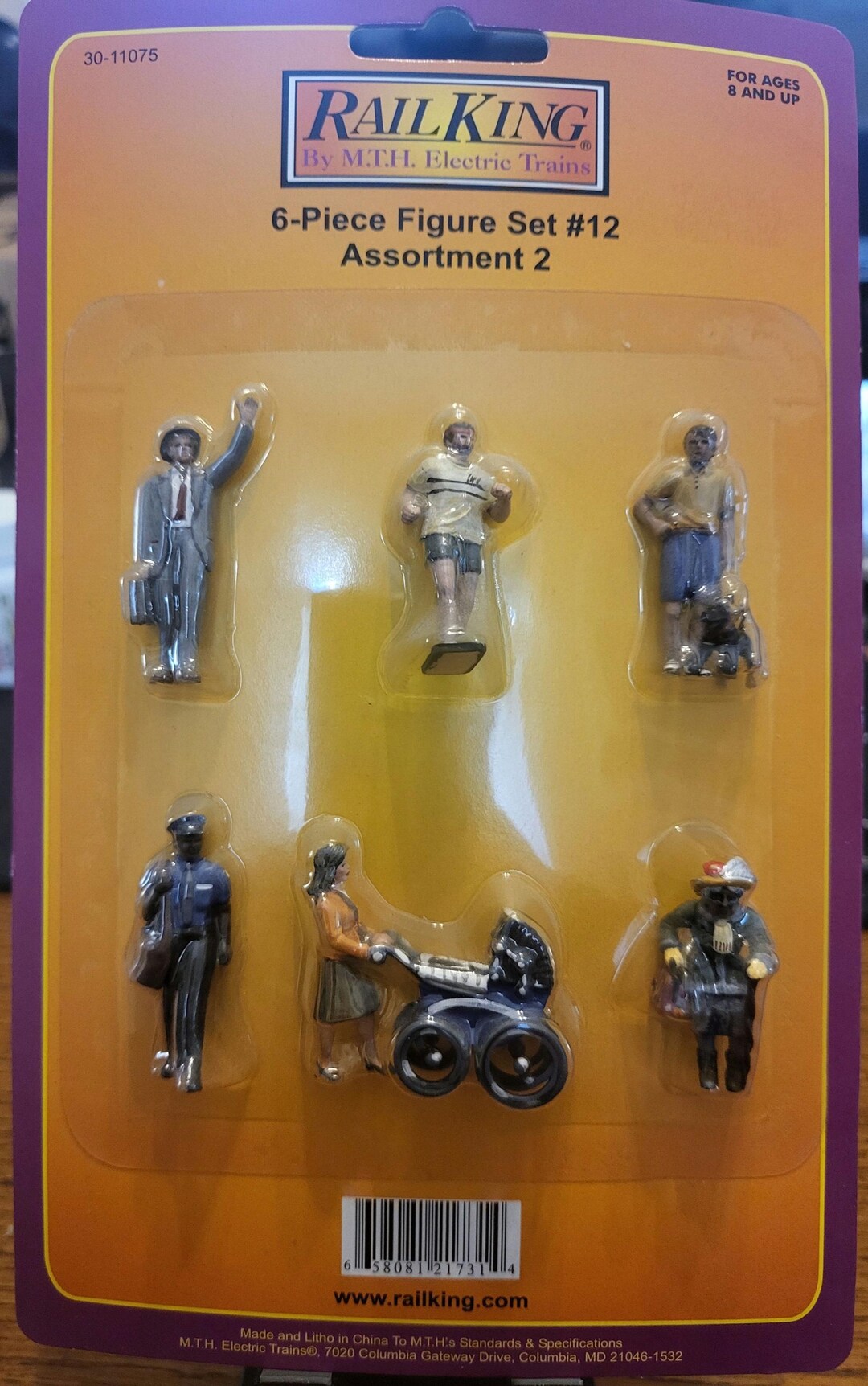 Mikes Train House Railking 6 Piece Figure Set #12 Assortment 2 - Etsy