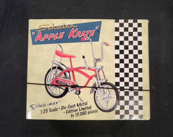 Xonex Schwinn Apple Krate Sting Ray 1/20 Scale Die Cast Model - Etsy