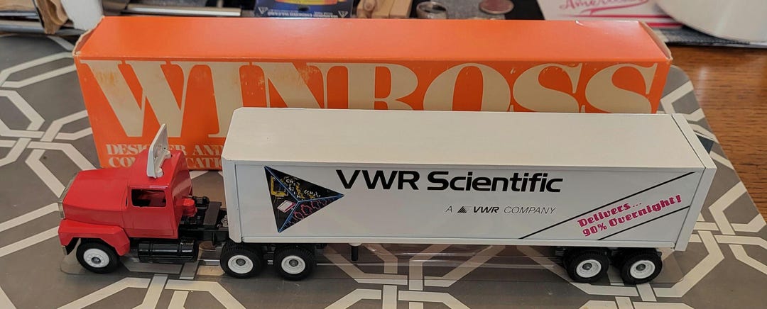 Winross 1992 Maxwell House Racing Ford Aeromax Racing Transporter - Etsy