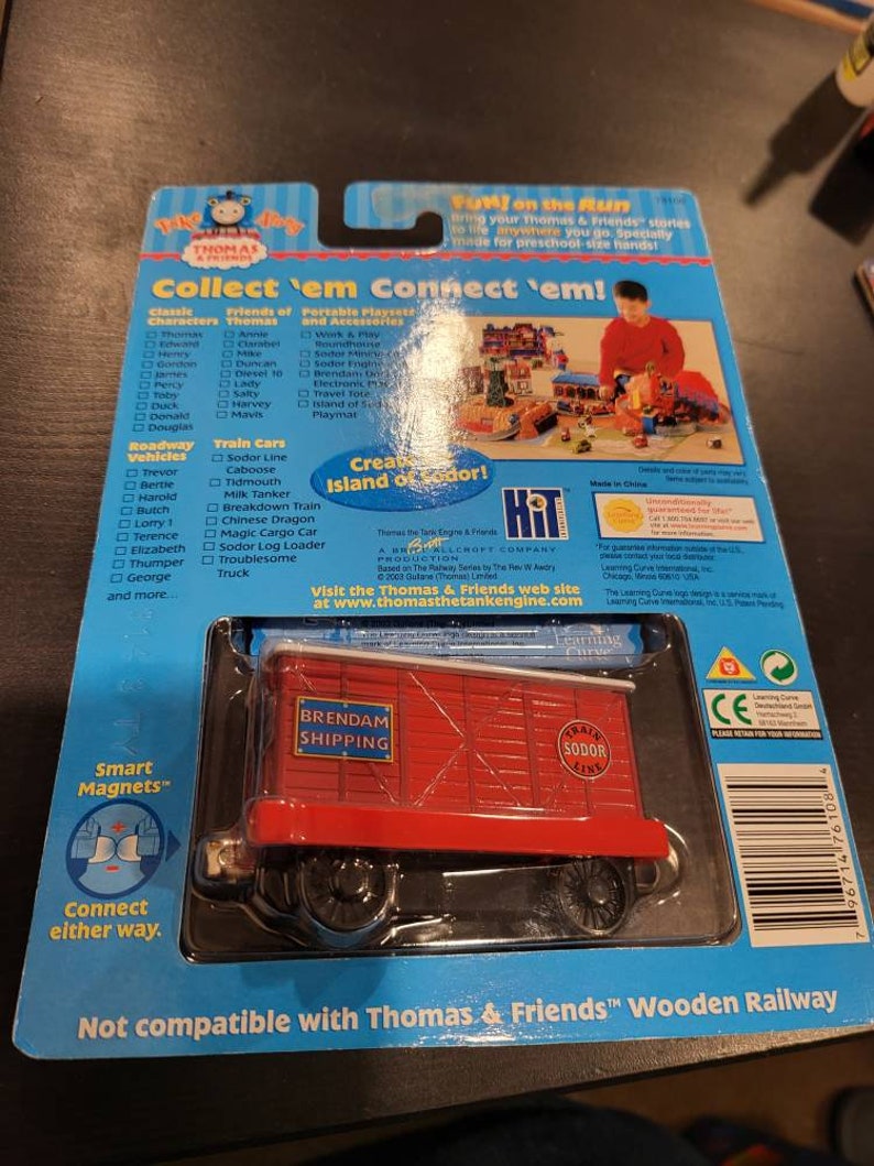 Learning Curve Thomas and Friends Take Along Magic Cargo Car - Etsy