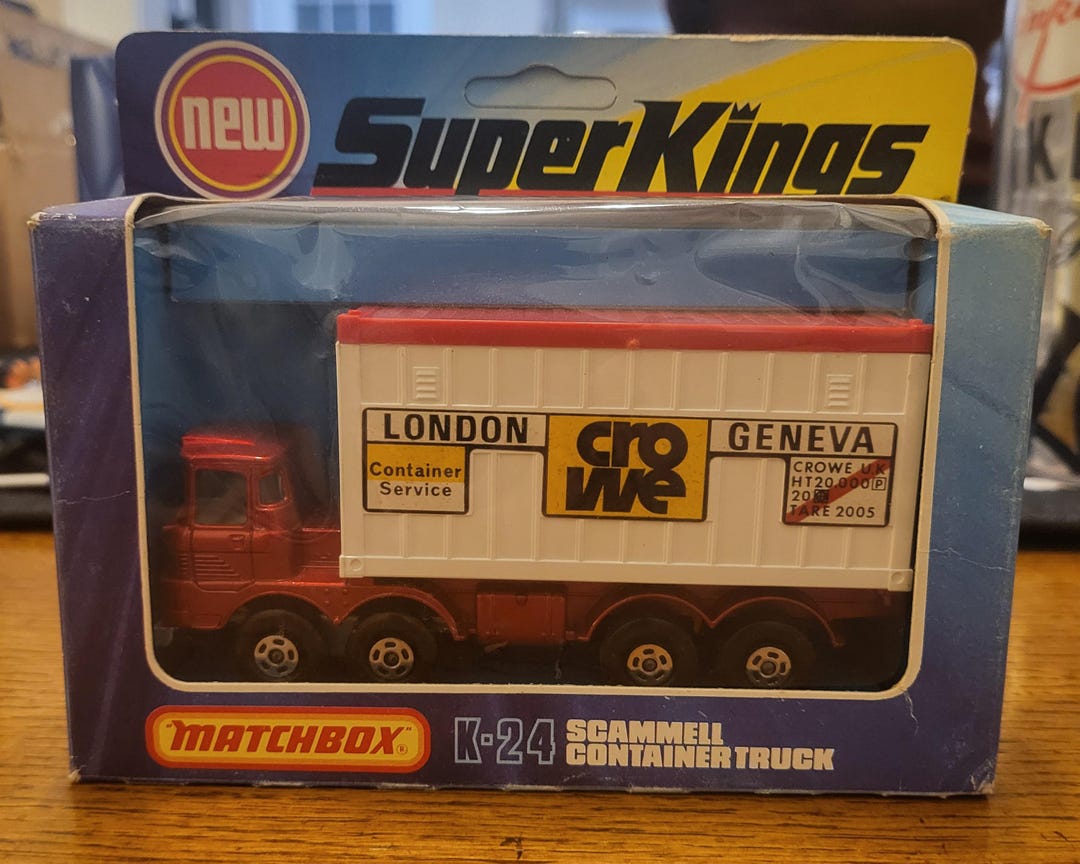 Matchbox Superkings K-24 Scammell Container Truck - Etsy