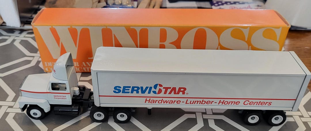 Winross Servistar Hardware Lumber Home Centers Ford Tractor Trailer - Etsy