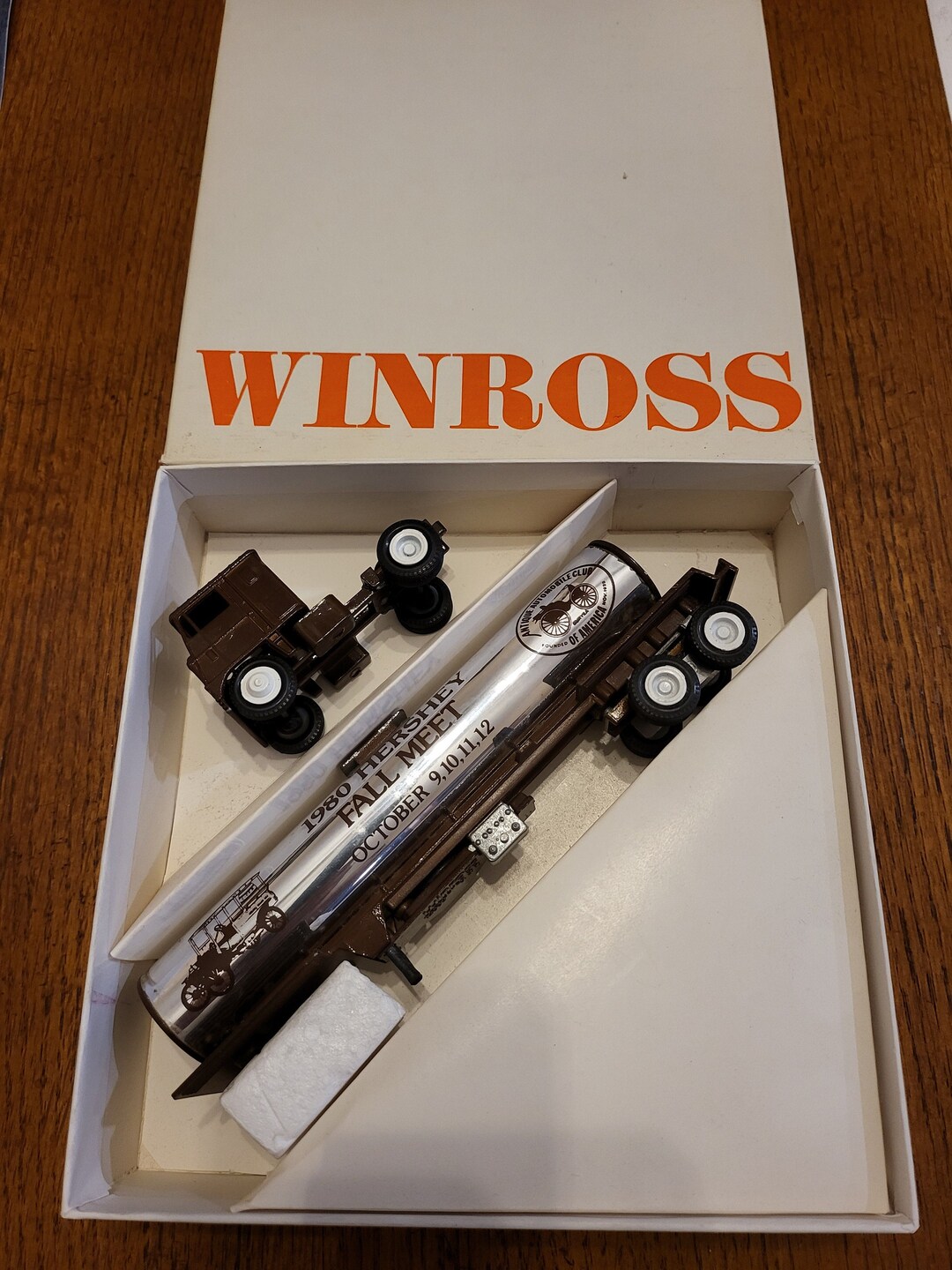 Winross 1980hershey Fall Meet White Cabover Tanker Tractor Trailer - Etsy