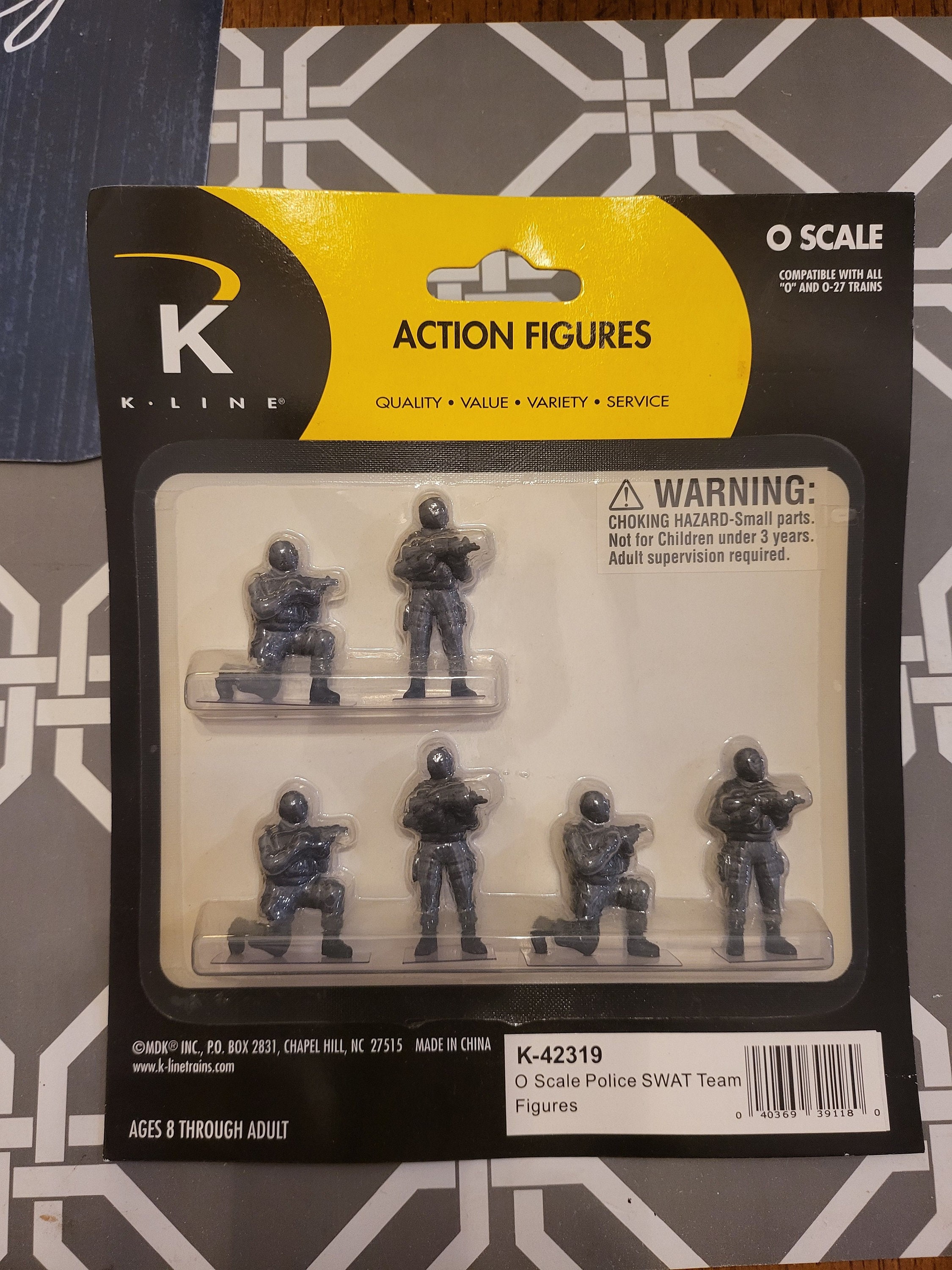 K Line O Scale Police SWAT Team Figures - Etsy