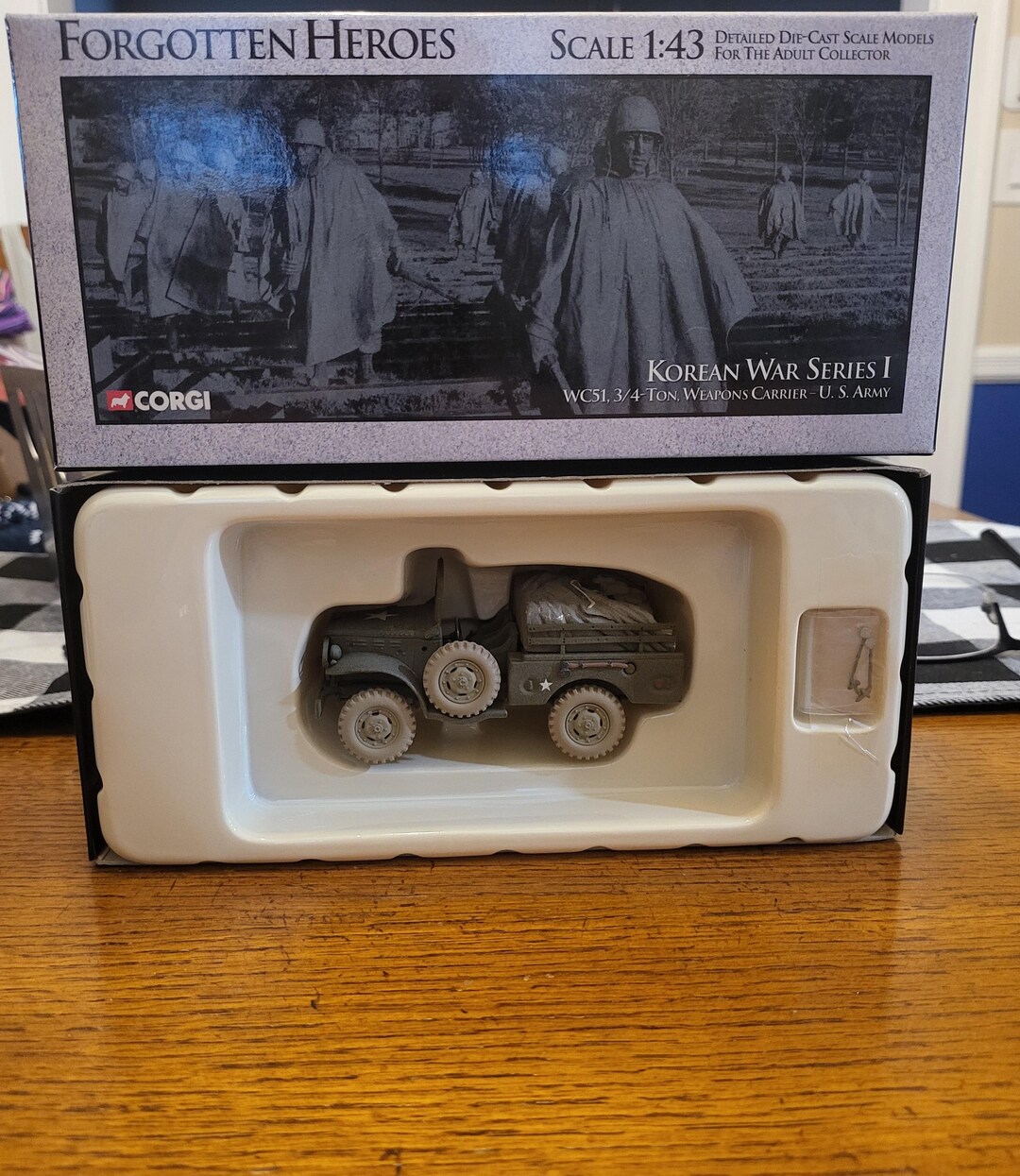 Corgi Korean War WC51 3/4 Ton Weapons Carrier - Etsy