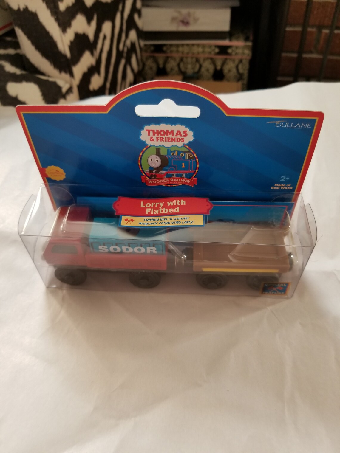 Learning Curve Thomas and Friends Wooden Railway Lorry With Flatbed - Etsy