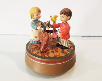 Anri, Music Box, Love Story, Anri Carving, Anri Music Box, Wooden Music ...