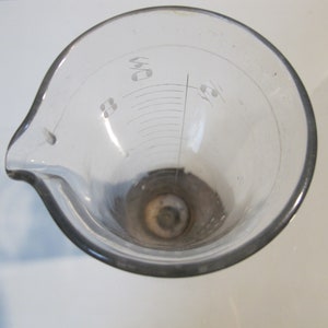 Etched Antique Glass Beaker Apothecary Dispenser Laboratory - Etsy