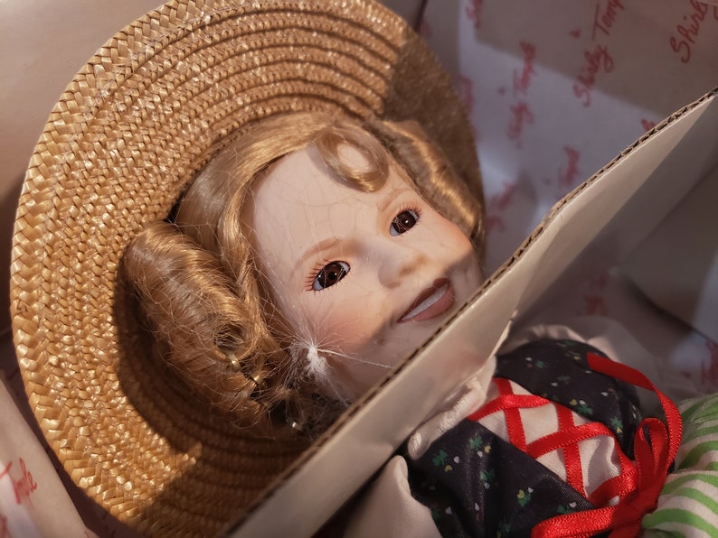 Shirley Temple Doll Heidi Stand up and Cheer Danbury - Etsy