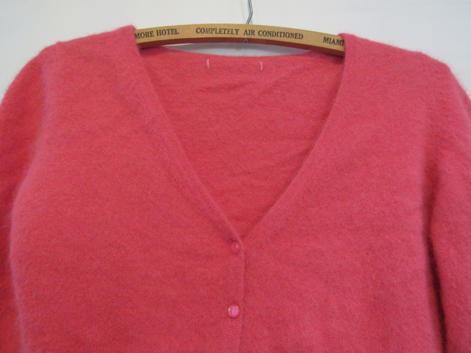 Pink Angora Cardigan Small - Cuddle Soft and Beaded on Cuff! - Etsy