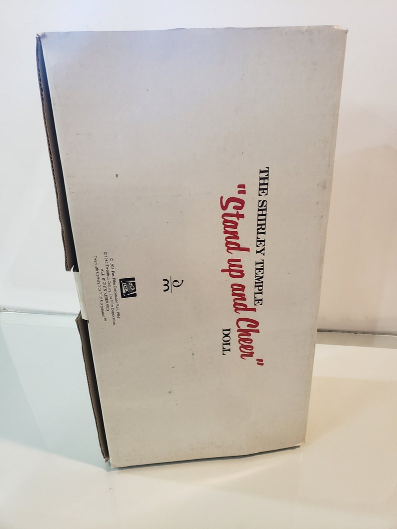 Shirley Temple Doll Heidi Stand up and Cheer Danbury - Etsy