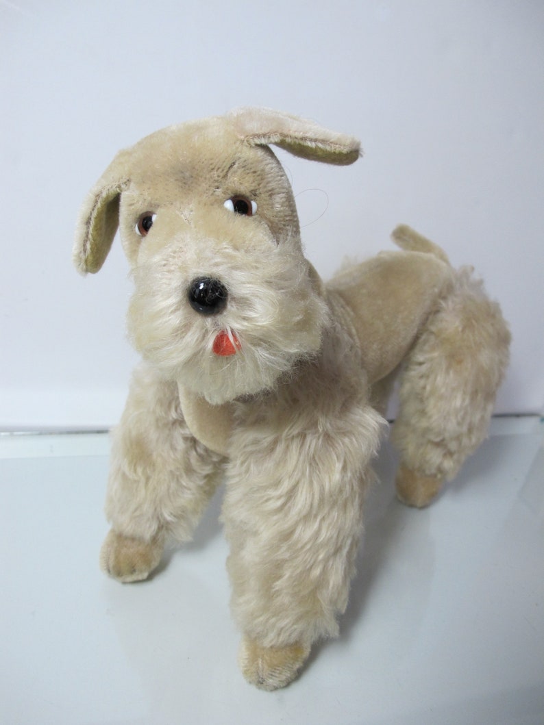 Steiff Dog Stuffed Animal Snobby Poodle Mohair - Etsy