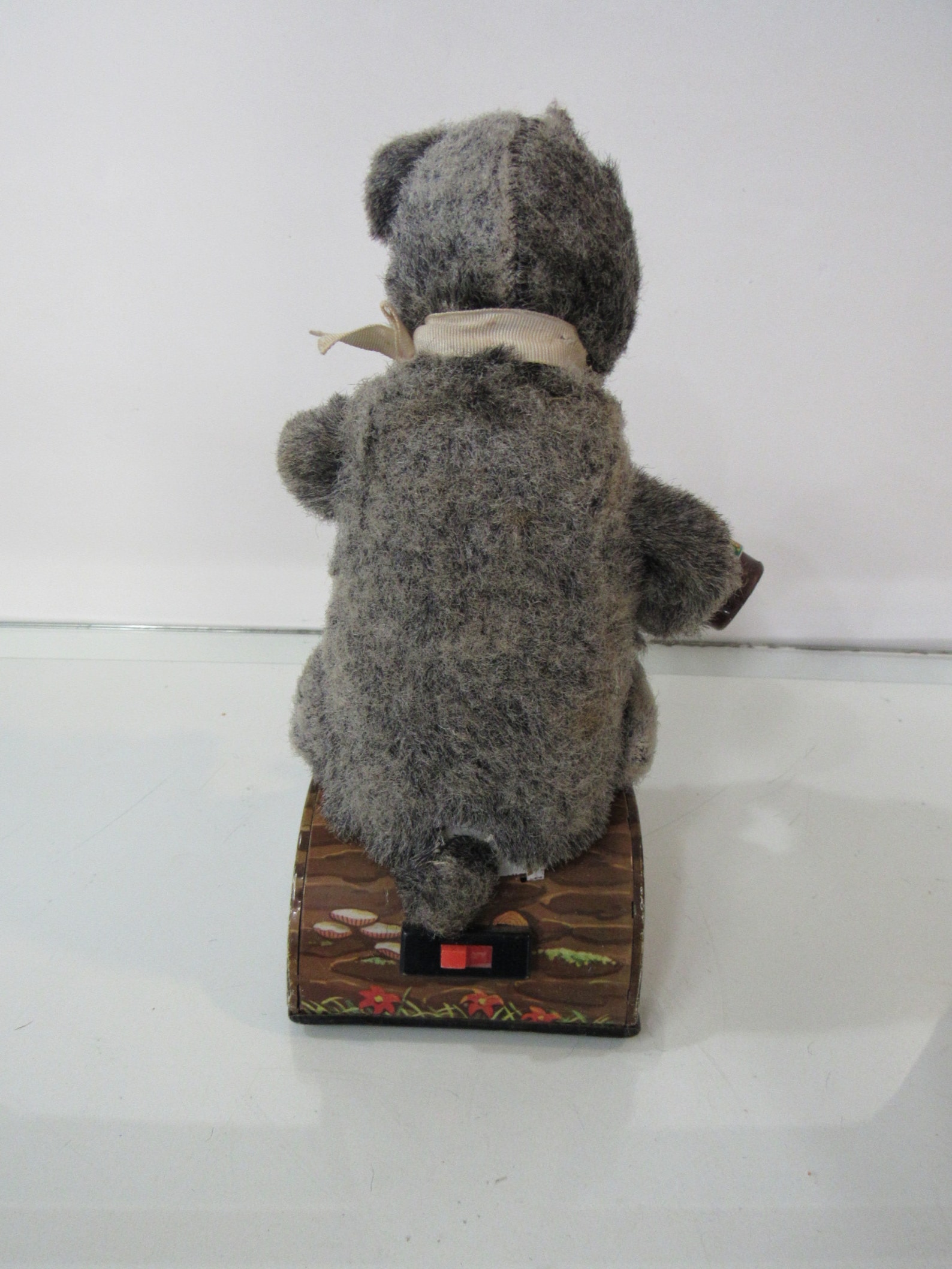 Automaton Drinking Bear Toy picnic Bear Tin Toy - Etsy