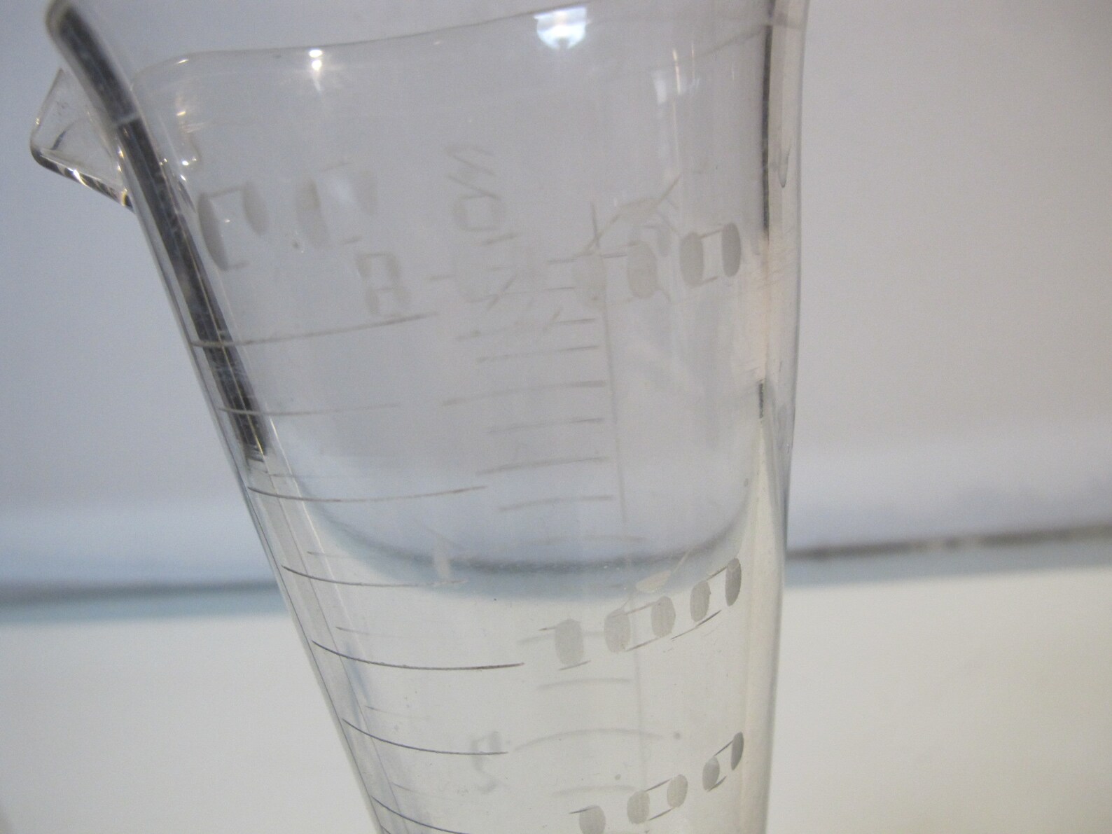 Etched Antique Glass Beaker Apothecary Dispenser Laboratory | Etsy