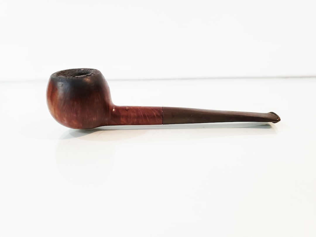 Comoys Straight Grain Pipe Apple Pipe Made in England - Etsy