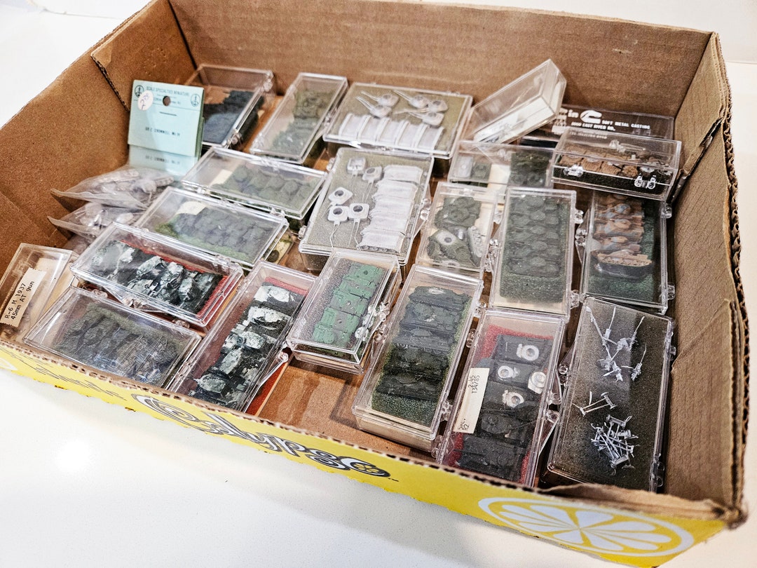 WWII Metal GHQ Tank Miniatures LOT 1/285 Scale All Included - Etsy